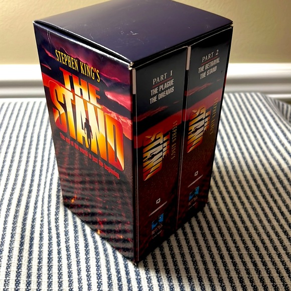 Vintage | Media | The Stand Stephen King Vhs Set | Poshmark